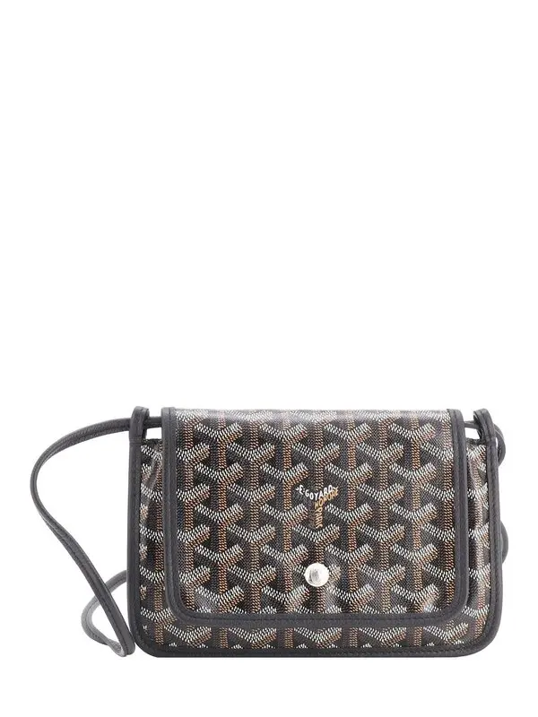 Goyard Plumet Clutch Wallet Coated Canvas - Black