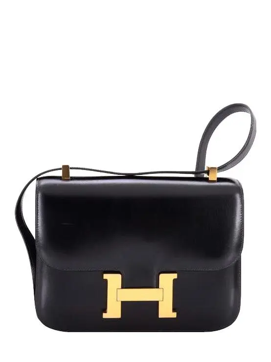 Hermès Constance Bag Box Calf 24 - Black