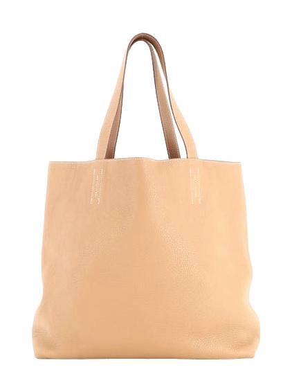 Hermès Double Sens Tote Clemence 45 - Brown