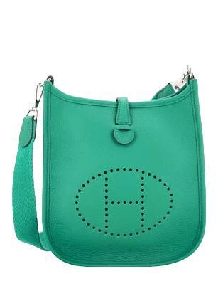 Hermès Evelyne Bag Gen Iii Clemence Tpm - Green