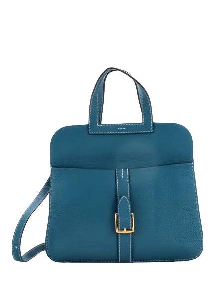 Hermès Halzan Bag Clemence 31 - Green