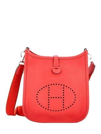 Hermès Evelyne Bag Gen Iii Clemence Tpm - Red