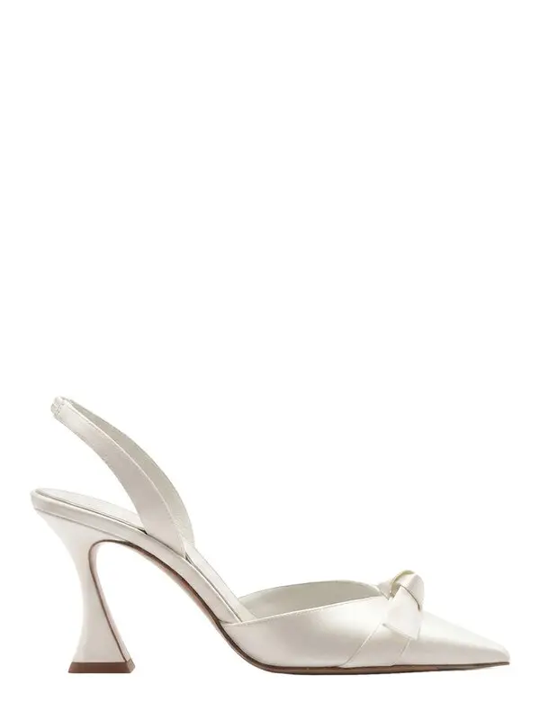 ALEXANDRE BIRMAN Clarita Bell Slingback 85 - Bianco