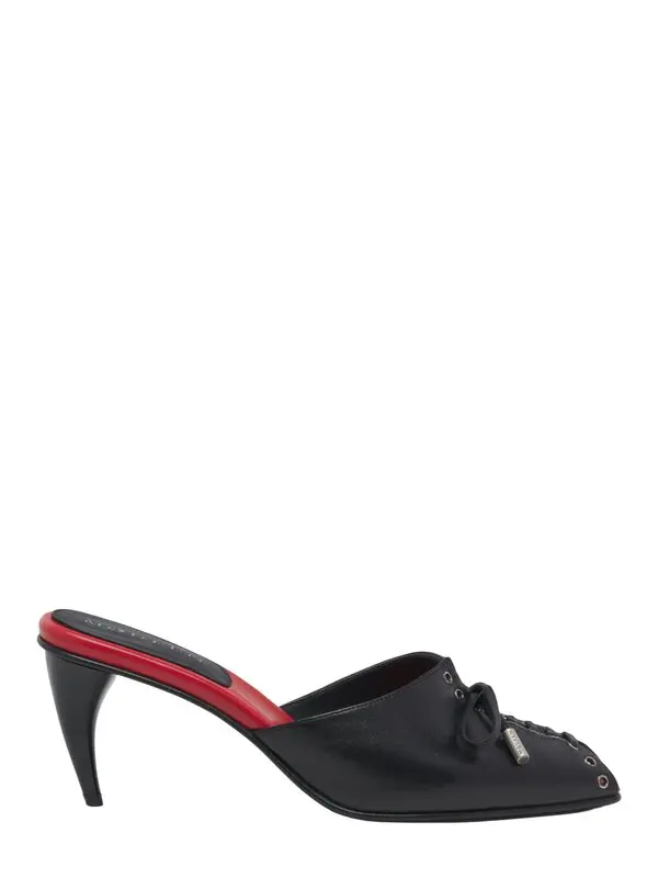 Alexander McQueen Lexie Heeled Mules 70 - Black