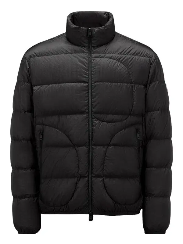 Moncler Heze Short Down Jacket - Black