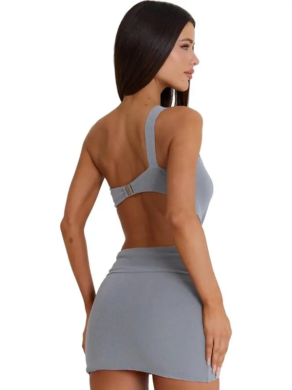 OUTCAST Moorena Mini Dress - Gray