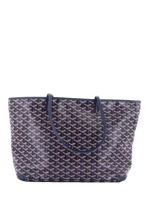 Goyard Artois Tote Coated Canvas Mm - Blue