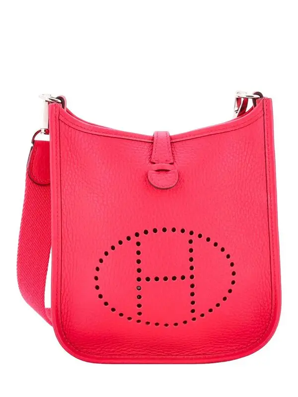 Hermès Evelyne Bag Gen Iii Clemence Tpm - Pink