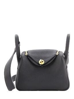Hermès Lindy Bag Clemence Mini - Black