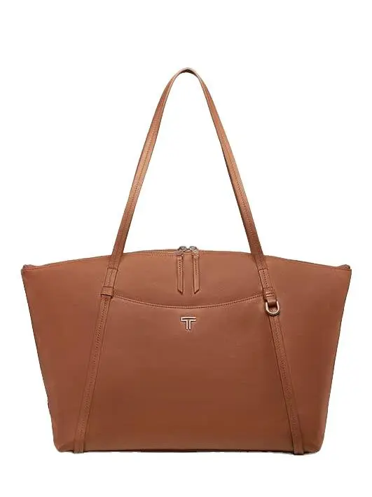 Tumi Leather Tote Bag - Sienna