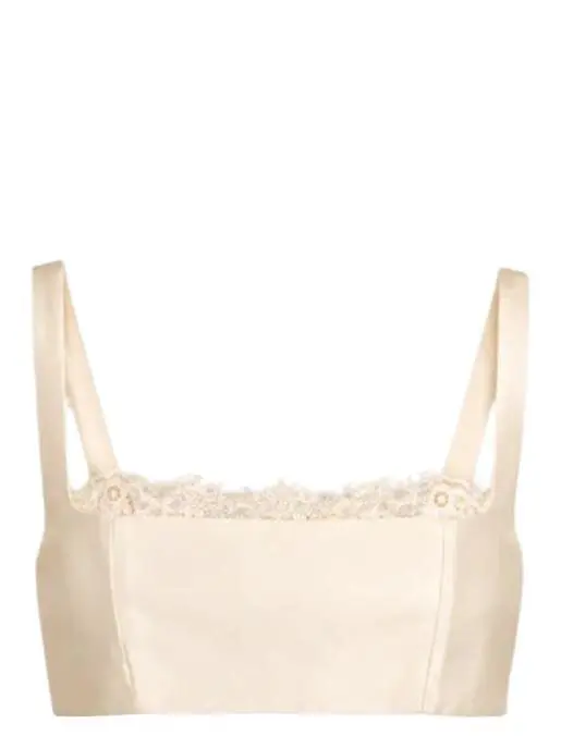 SCARLETT GASQUE Fiorella Bralette - White