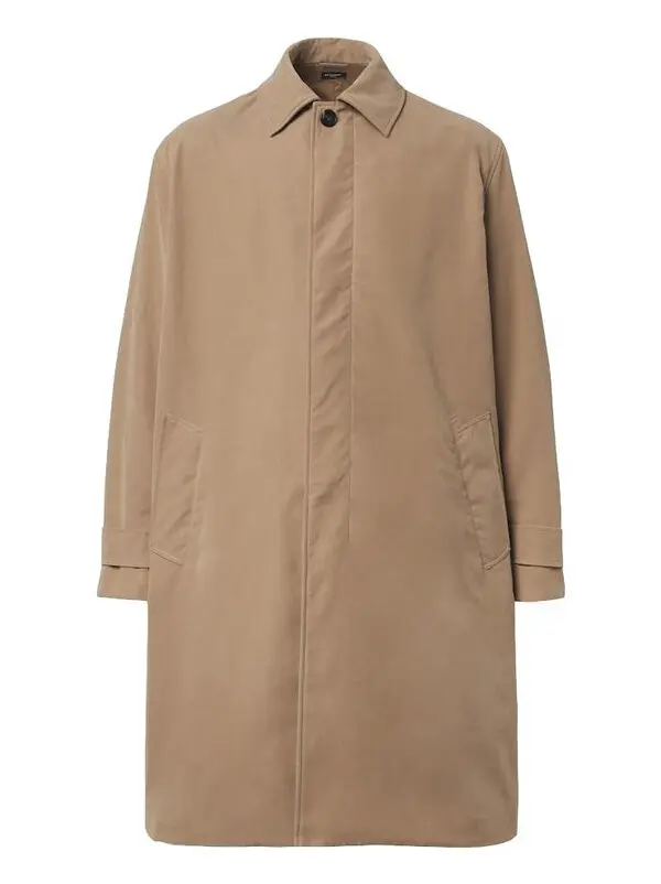 Kiton Technical Trench Coat - Beige
