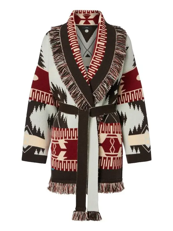 Alanui Icon Jacquard Cardigan - Multicoloured