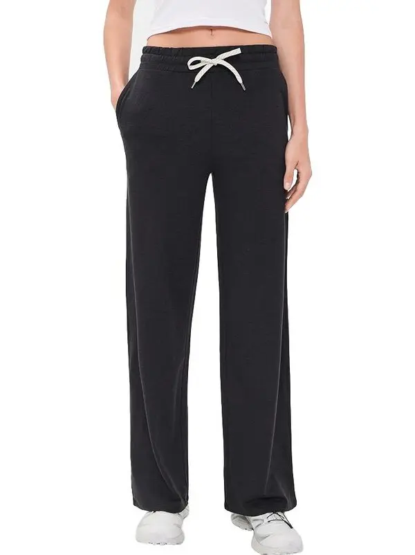 Vuori Halo Essential Wide Leg Pants - Black