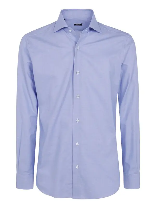 BARBA NAPOLI Shirt Regular Fit "i1u13p0157012.u - Blue