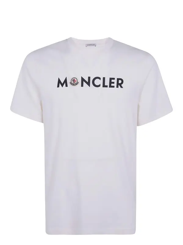 Moncler T-shirt Short Sleeves "l2.091.8c000.51.89b8q 034 - White