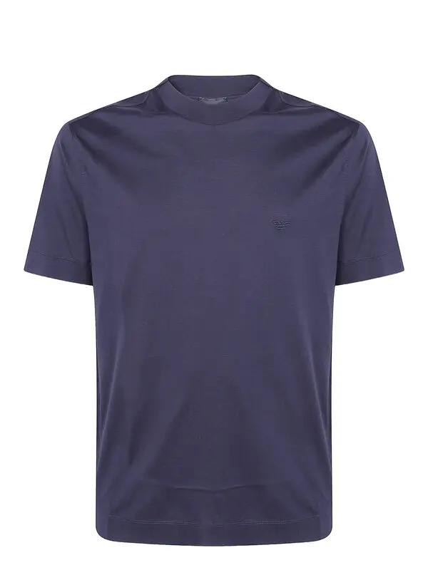 Emporio Armani T-shirt Classic Round Neck - Blue