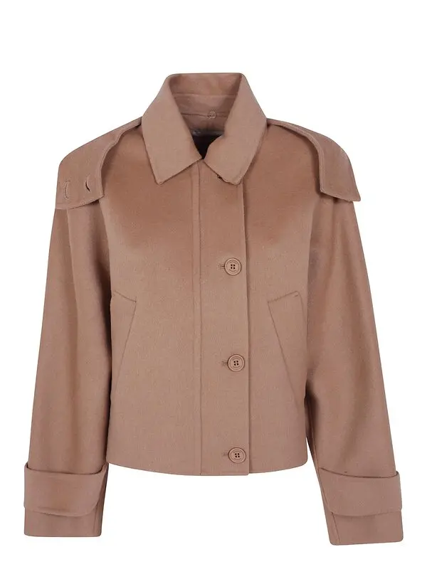 TWINSET Tobacco Jacket - Brown