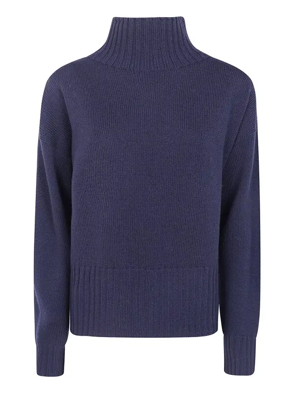 DRUMOHR Wool Sweater V-neck - Blue