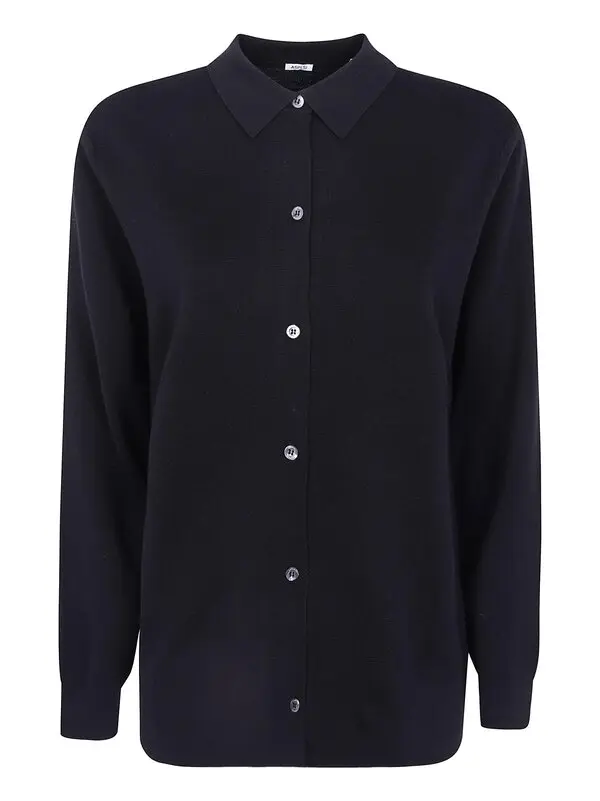 Aspesi Virgin Wool Sweater - Black