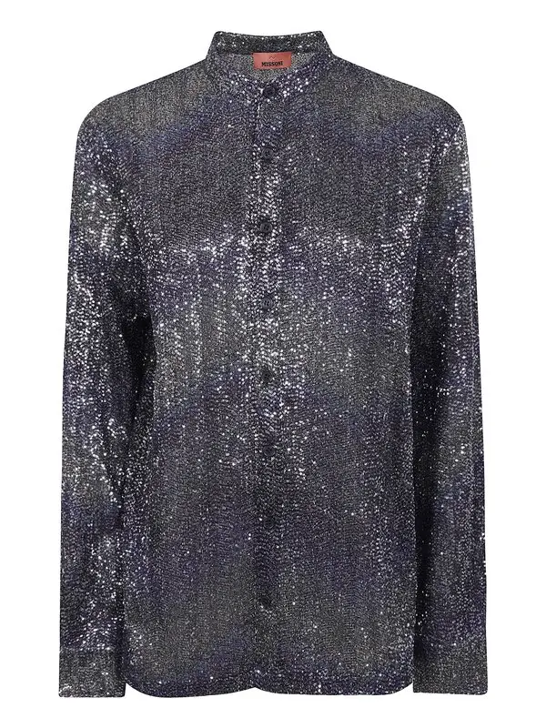 Missoni Long Sleeve Shirt - Brown