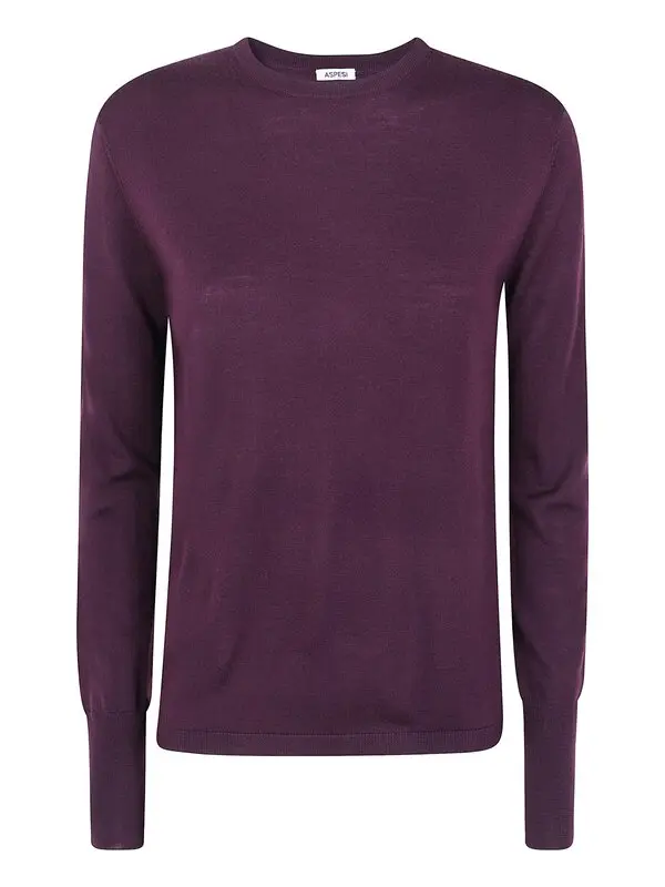 Aspesi Long Sleeve Pullover - Red