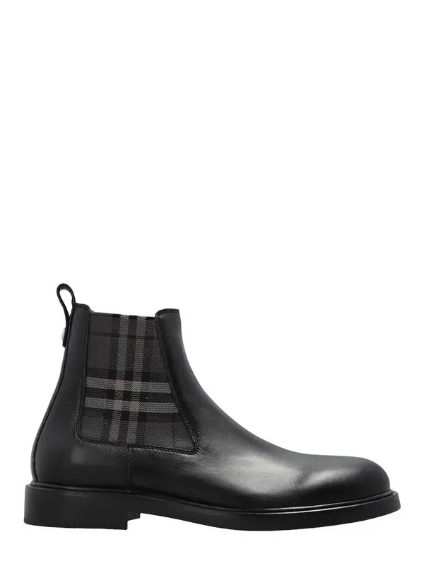 Burberry Pembroke Chelsea Boot - Black