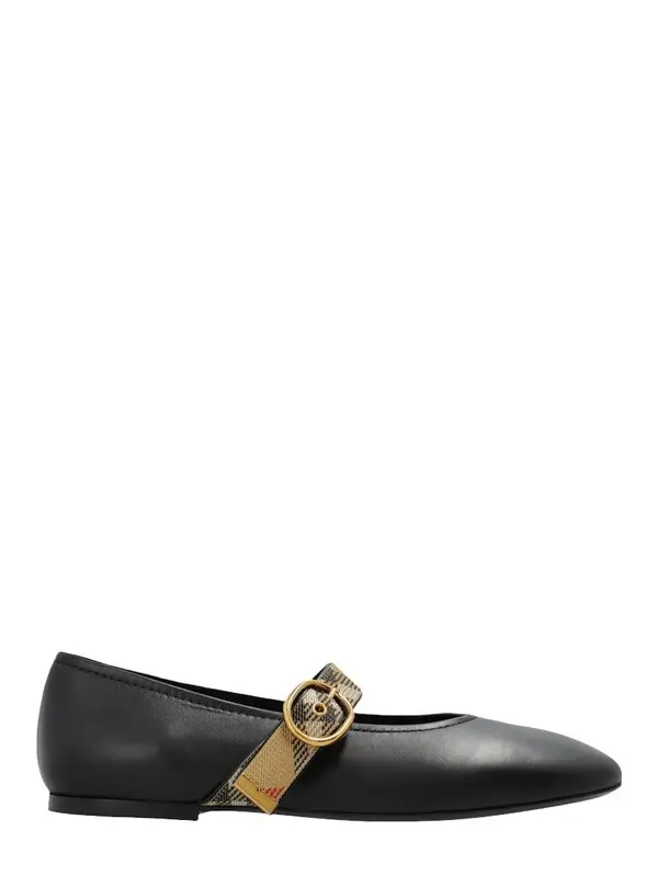 Burberry Robin 05 Flats - Black