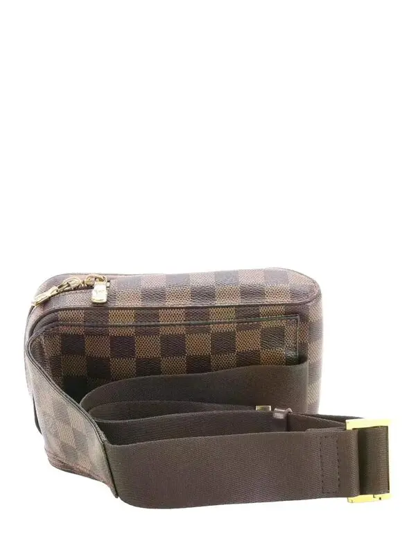 LOUIS VUITTON Geronimos Damier Belt Bag - Brown