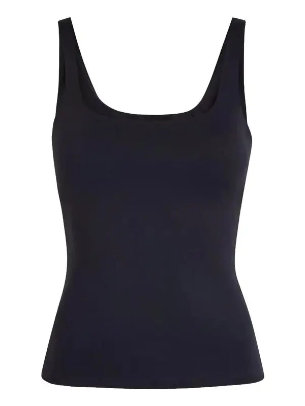 TALA Scoop Neck Sleeveless Tank Top - Black