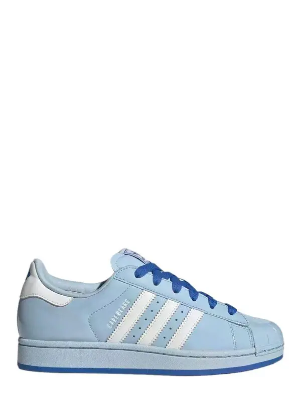 Adidas Care Bears Superstar Ii Lace-up Sneakers - Blue