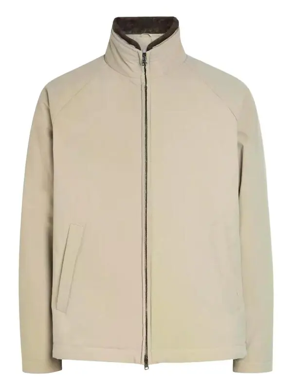 Herno Padded Jacket With High Neck And Zip Fastening - Neutrals
