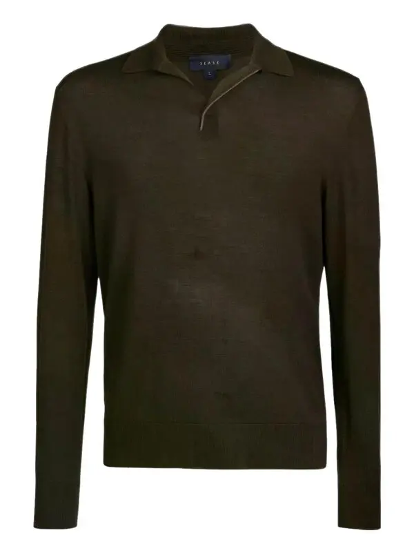 Sease Lasca V-neck Sweater - Green