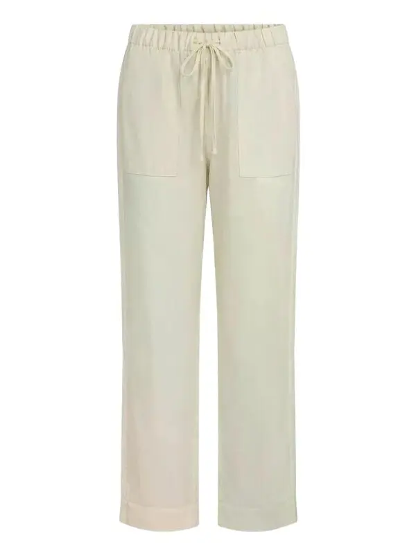 Devotion Elivette Drawstring-waist Trousers - Neutrals