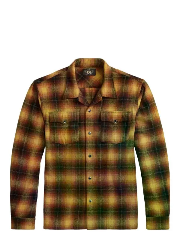 Ralph Lauren Plaid Button Shirt - Yellow