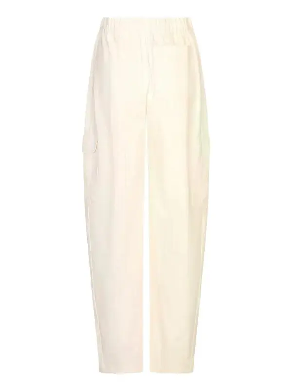 Fabiana Filippi Elasticated Waist Cargo Pants - Neutrals