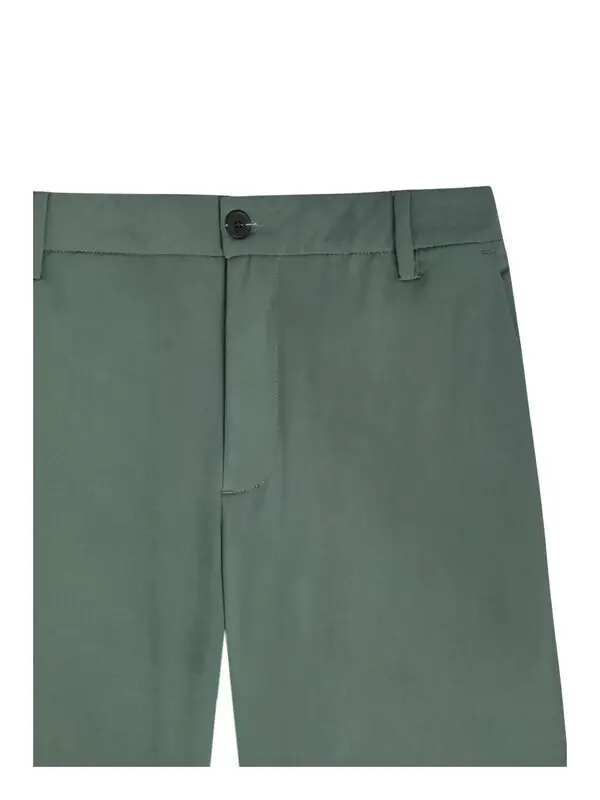 RAITH Button-fastening Tailored Shorts - Green