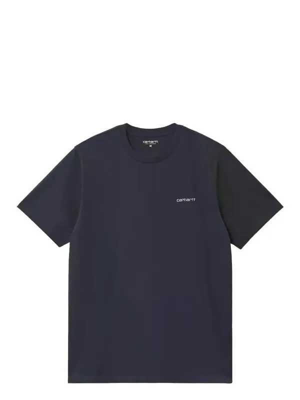 Carhartt Work In Progress Script-embroidered T-shirt - Black