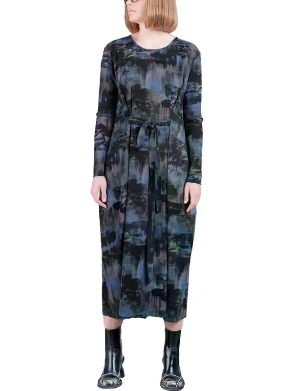 Henrik Vibskov Mushroom Tapestry Print Dress - Black