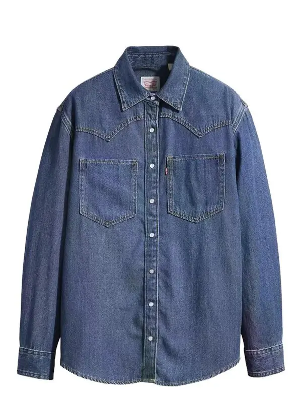 LEVI'S Western Shirt - Blue