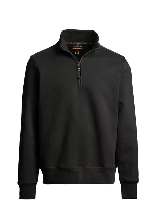PARAJUMPERS Broad Peak Half-zip Sweatshirt - Black
