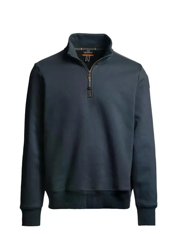 PARAJUMPERS Broad Peak Half-zip Sweatshirt - Blue