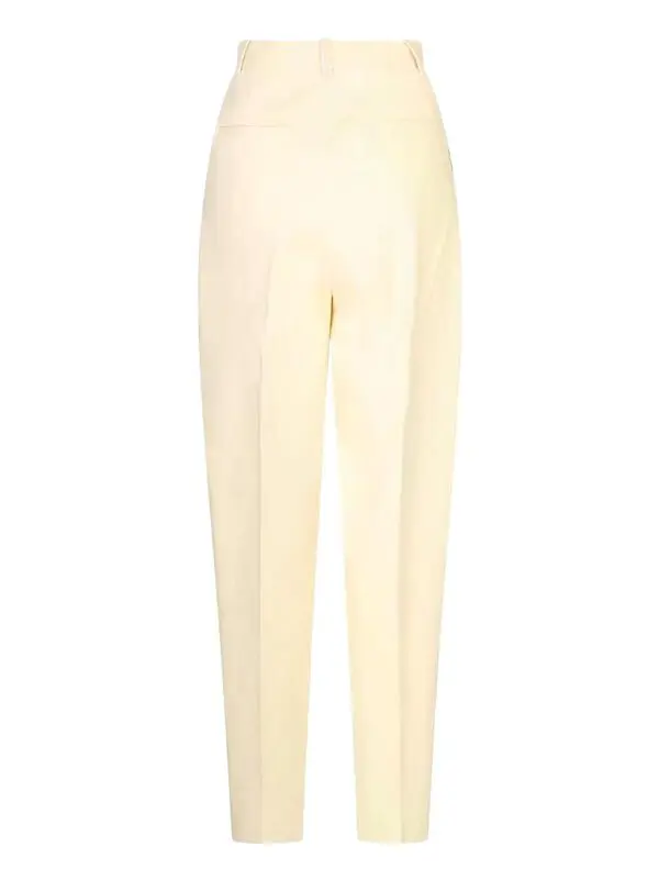 Fabiana Filippi Pleated Tapered Trousers - Neutrals