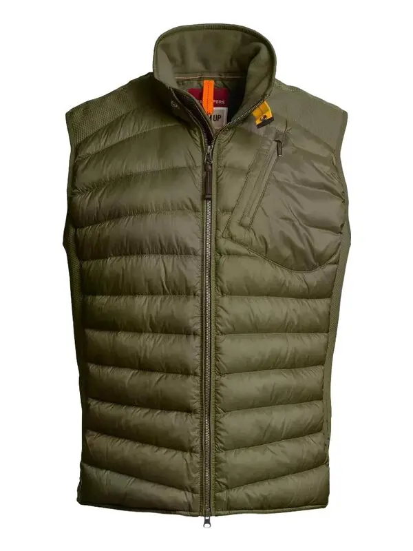 PARAJUMPERS Zavier Hybrid Padded Gilet - Green