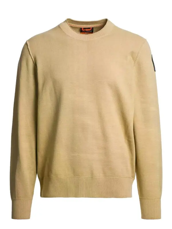 PARAJUMPERS Basic Braw Logo-patch Sweater - Neutrals