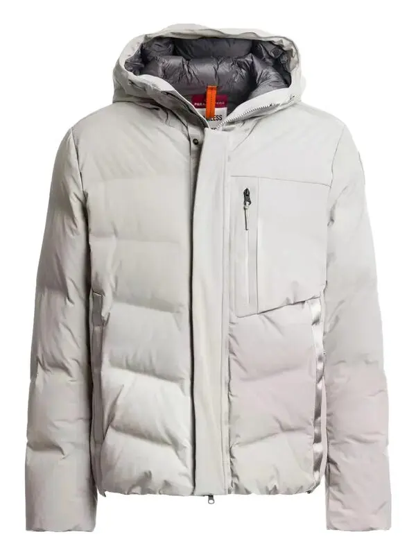 PARAJUMPERS Taiga Seamless Hooded Jacket - Grey