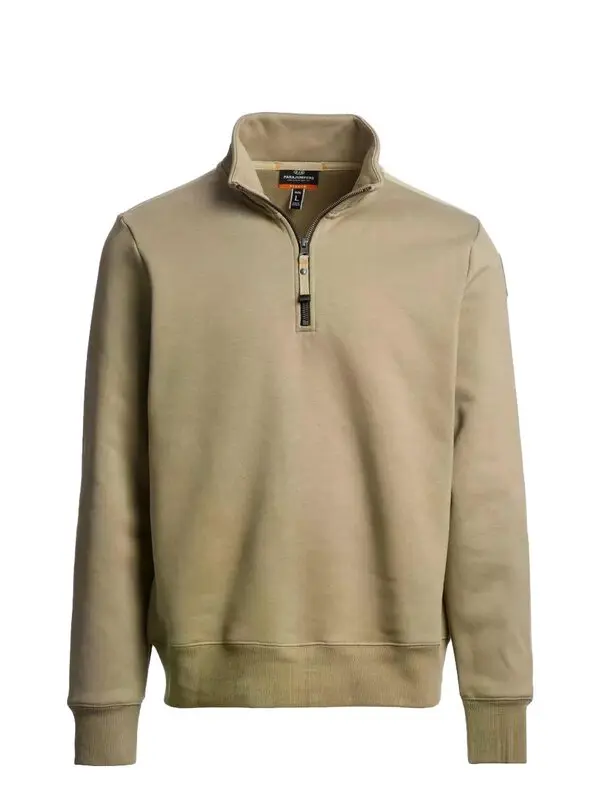 PARAJUMPERS Broad Peak Half-zip Sweatshirt - Neutrals