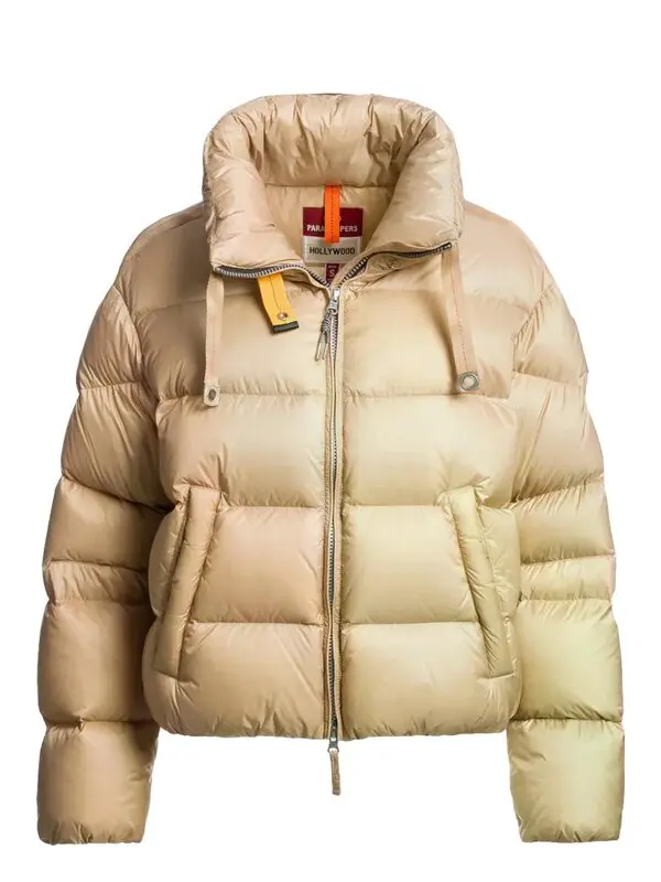 PARAJUMPERS Killin Padded Down Jacket With High Neck - Neutrals