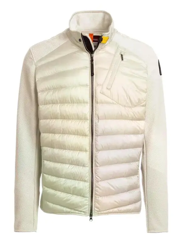PARAJUMPERS Jayden Quilted Hybrid Jacket - Neutrals
