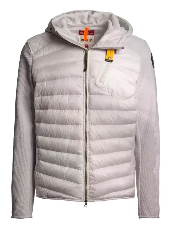 PARAJUMPERS Nolan Hybrid Hooded Down Jacket - Grey